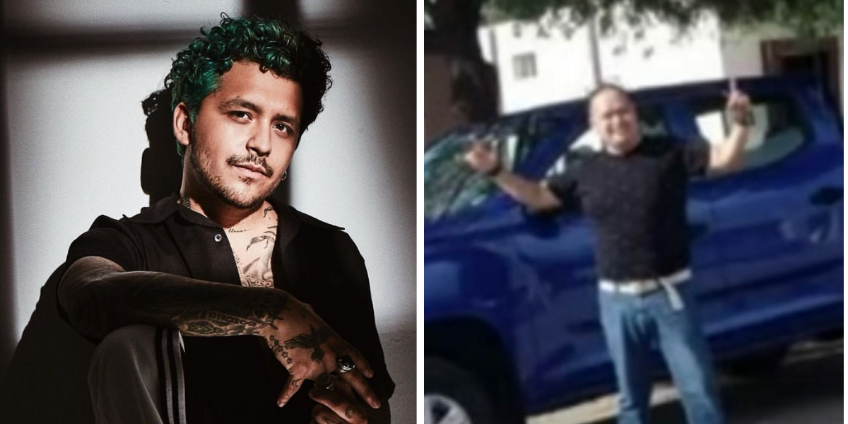 Christian Nodal regala camioneta a un profesor, tras rayarle su auto ...